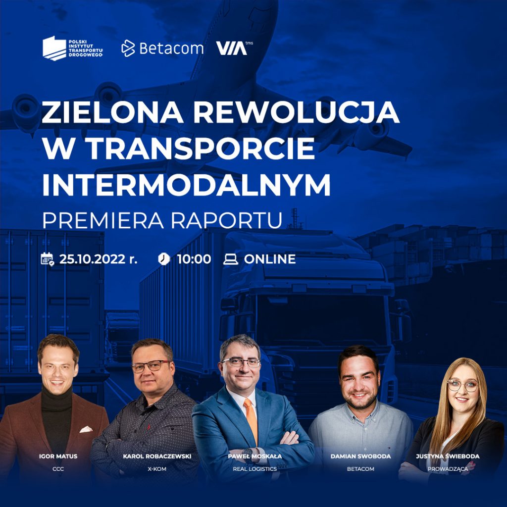 Raport „Zielona rewolucja w transporcie intermodalnym. TMS i nowoczesne technologie” - Betacom